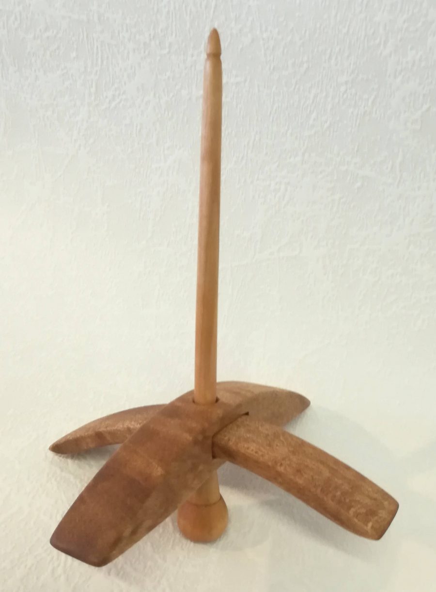 Turkish Drop Spindle – Figured – spudmusket